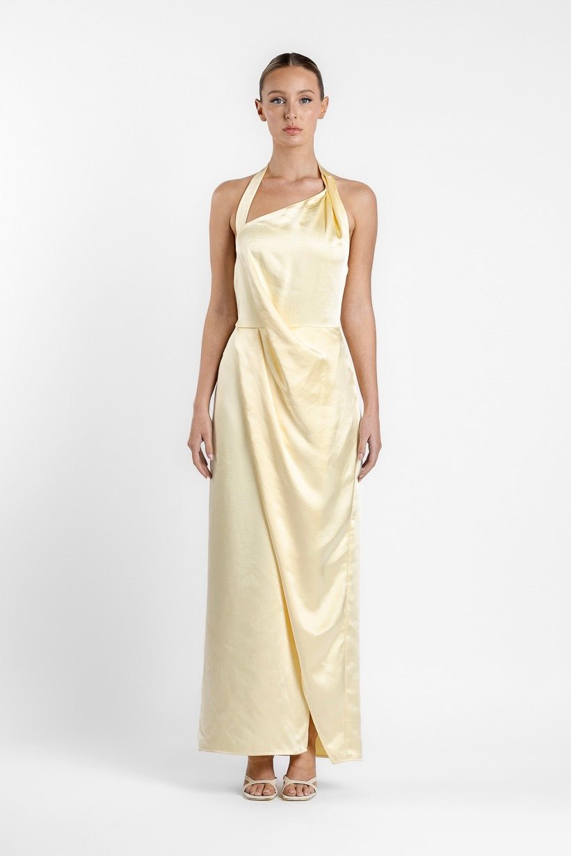 ISLE DRESS IN PANACOTTA – One Fell Swoop