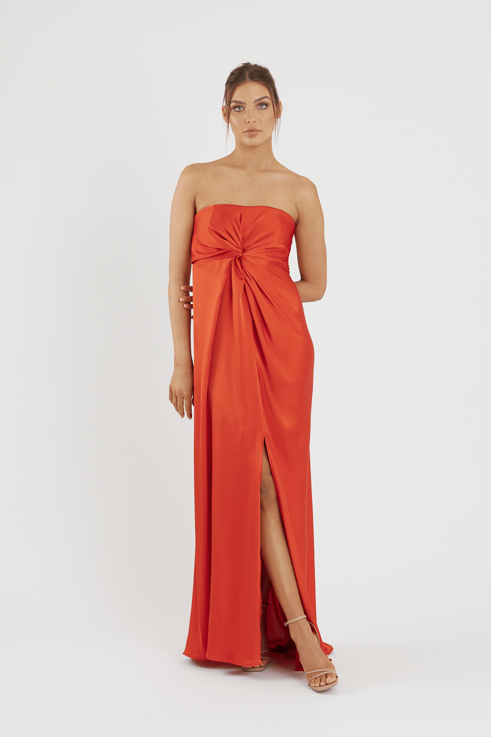 TELLUS MAXI IN BURNT ORANGE – One Fell Swoop