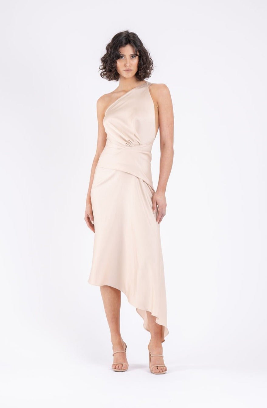 TEMPTATION DRESS IN MAGNOLIA – One Fell Swoop